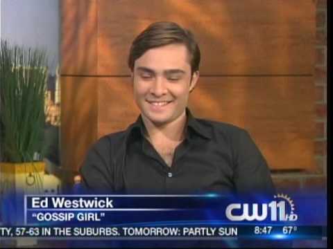 Ed Westwick on CW11 Morning News (8.28.08) - YouTube
