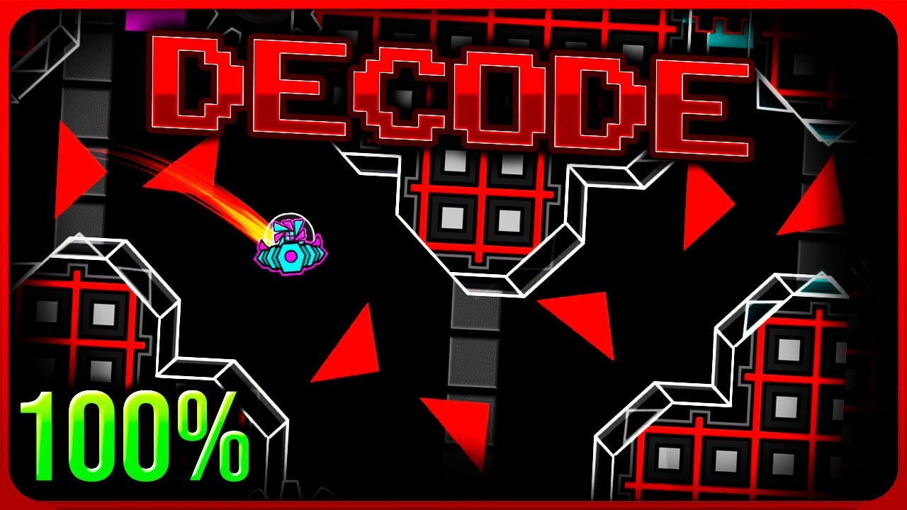 DeCode [100%] 🔥 by Rek3dge | Easy Demon | Geometry Dash - YouTube