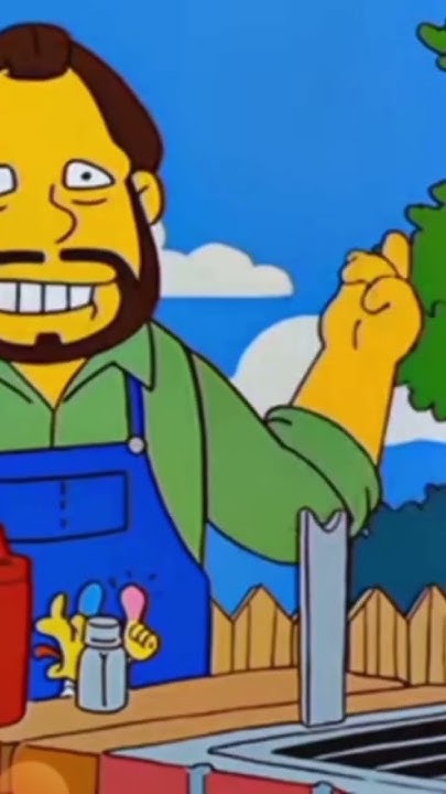 pt1 homer builds a barbecue - YouTube