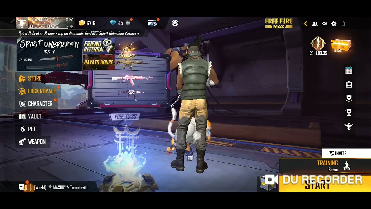 free fire ka first bundle and 200 ka redeem code - YouTube