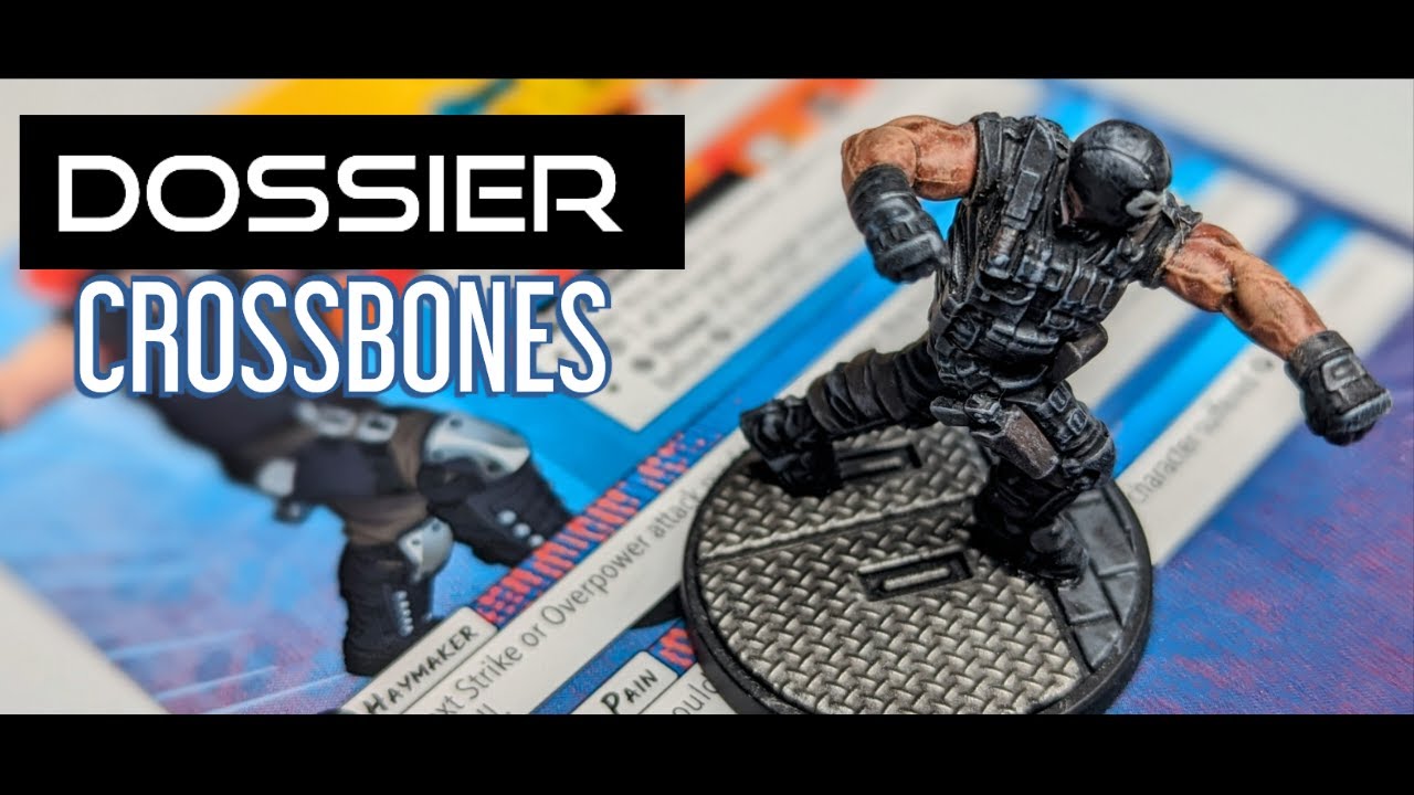 Marvel Crisis Protocol Dossier Review Crossbones - YouTube