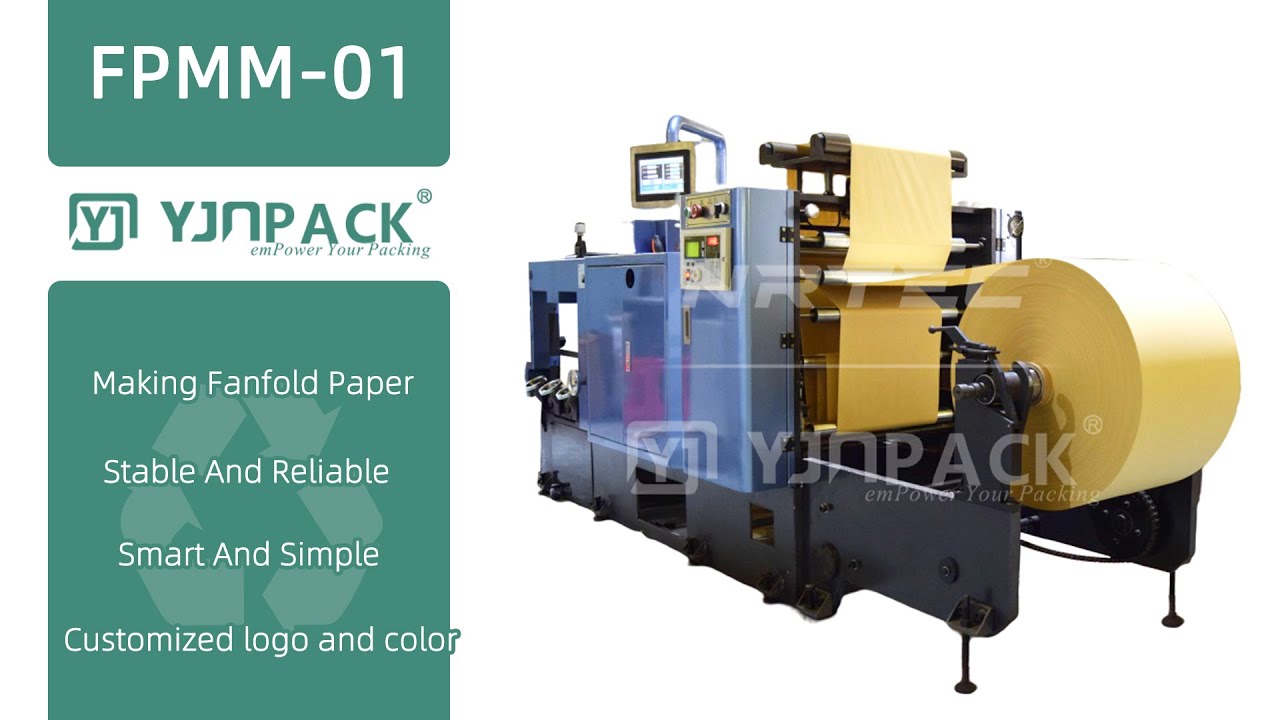 How is a z fold paper folding machine work? - YouTube