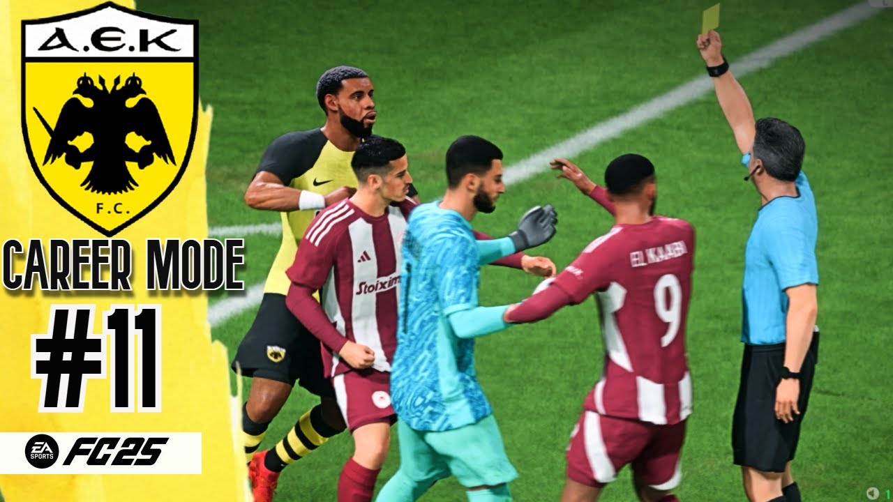Έδωσε το πιο ΑΠΙΘΑΝΟ ΠΕΝΑΛΝΤΙ... : EA FC 25 AEK Athens Career Mode ...