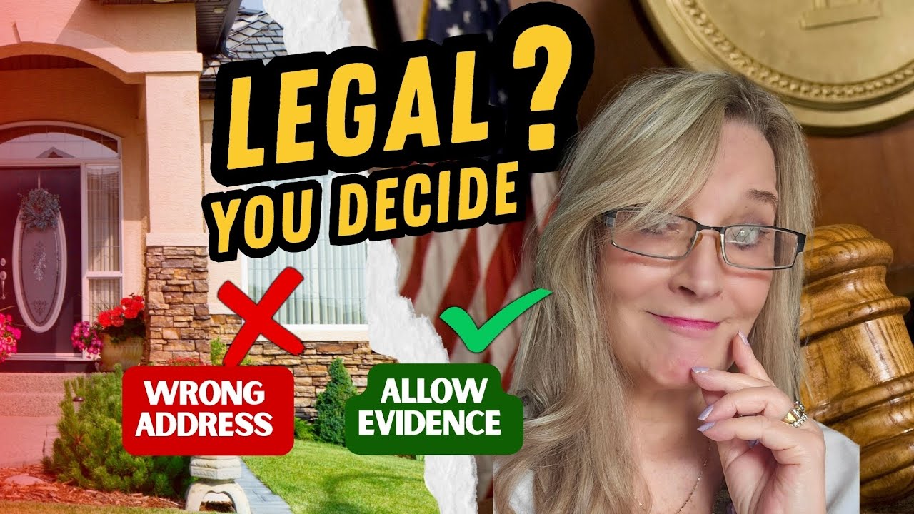 Police Listed the Wrong Address on The Search Warrant - Should The ...