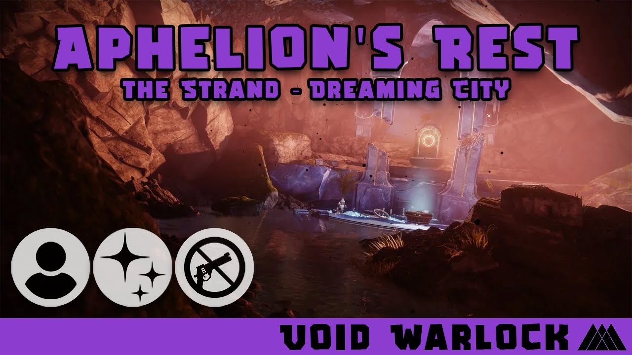 Void Warlock Flawless Aphelion's Rest - No Weapons - YouTube