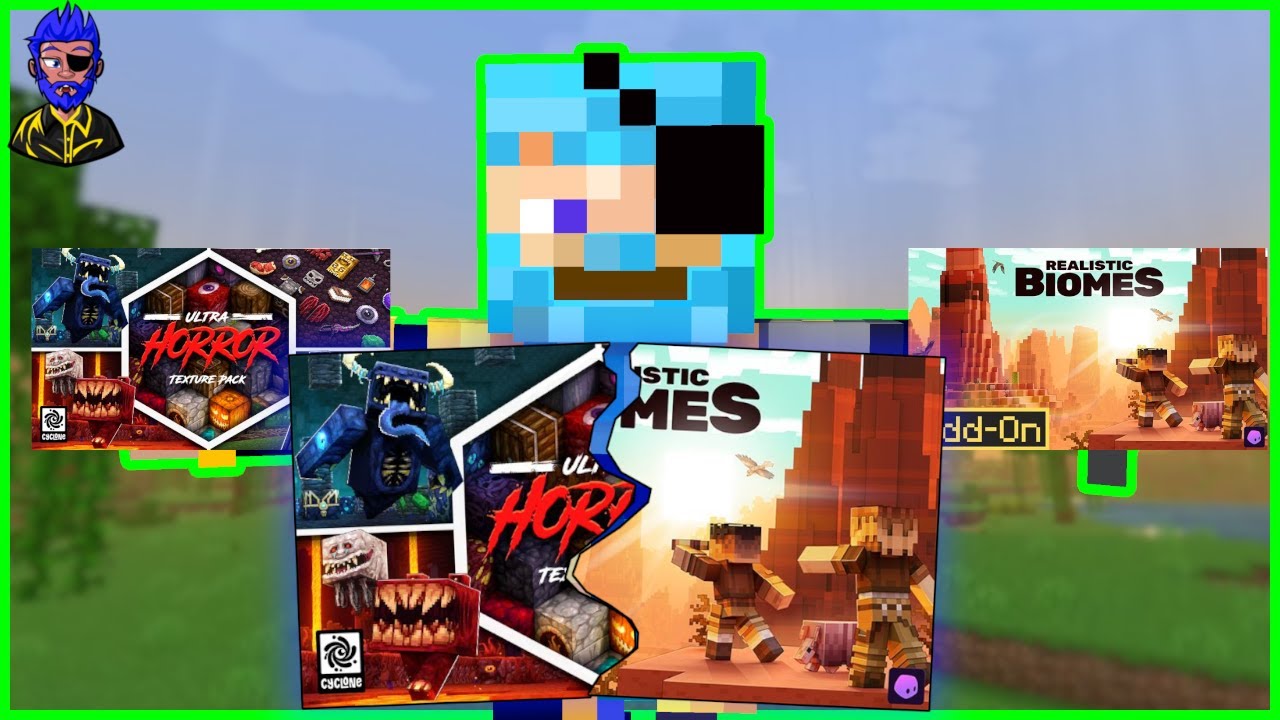 Ultra Horror Texture Pack x Realistic Biomes Add On ¦ Minecraft ...