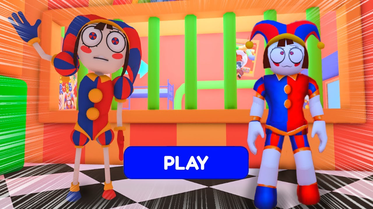 JESTER DIGITAL CIRCUS PRISON RUN (Obby) New Update - Roblox Walkthrough ...