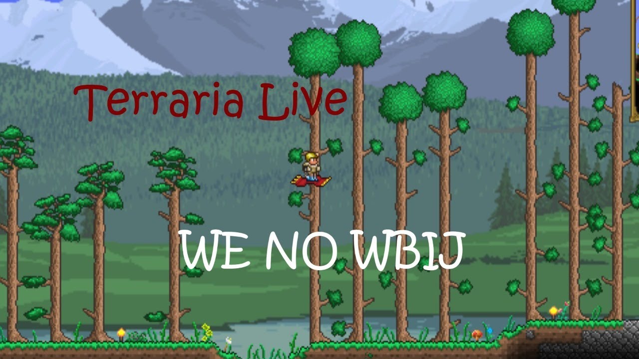 Terraria live #1 - YouTube