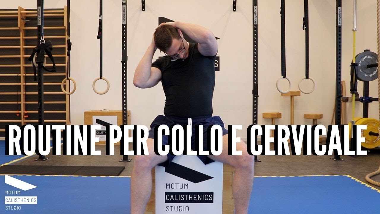 Stretching per collo e cervicale - YouTube
