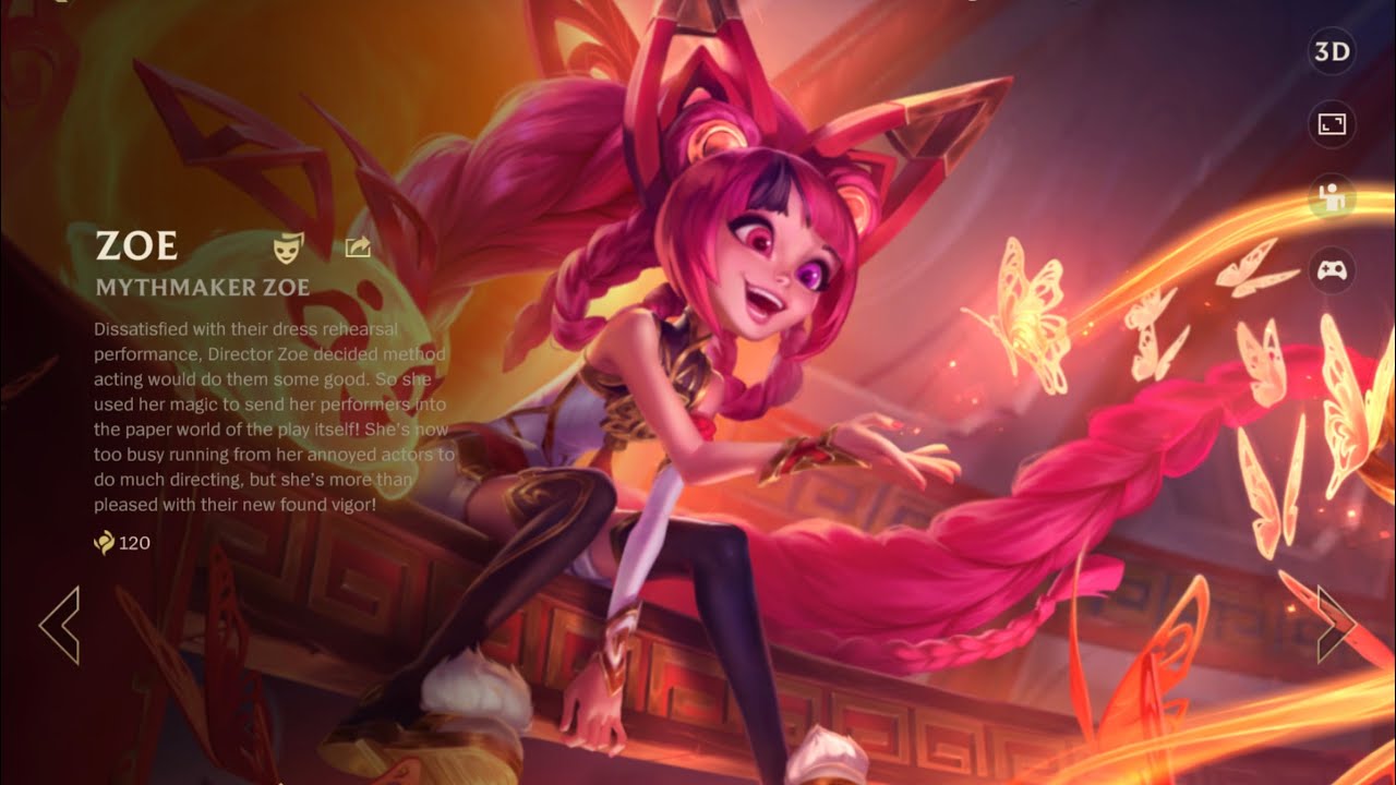 ZOE - MYTHMAKER ZOE Gameplay, MID ADORABLE HERO Gameplay League of ...