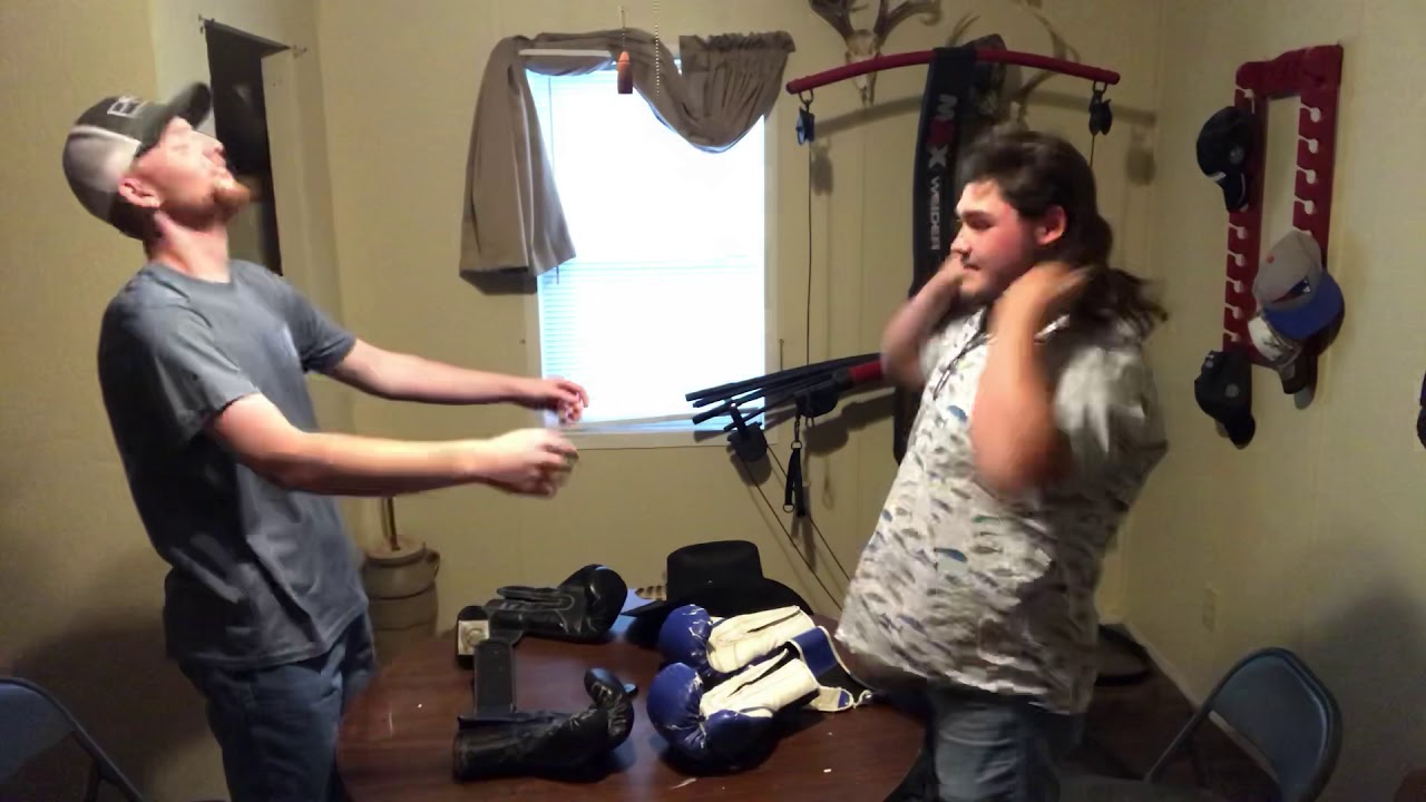 Boxing Rock Paper Scissors - YouTube