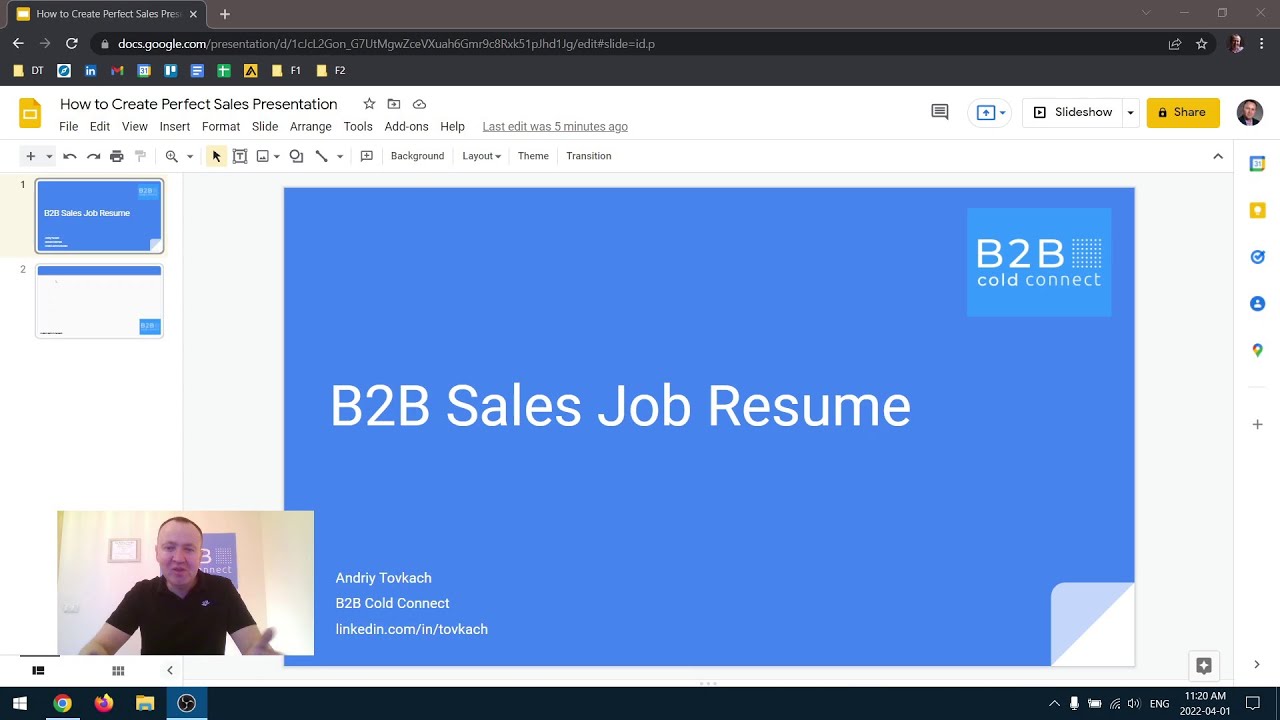 What to Put on B2B Sales Job Resume - YouTube