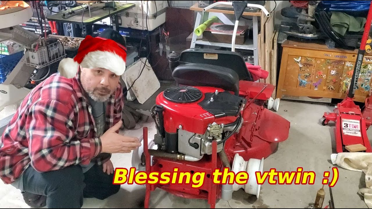 Snapper Briggs Intek V-Twin build - Dedication - YouTube