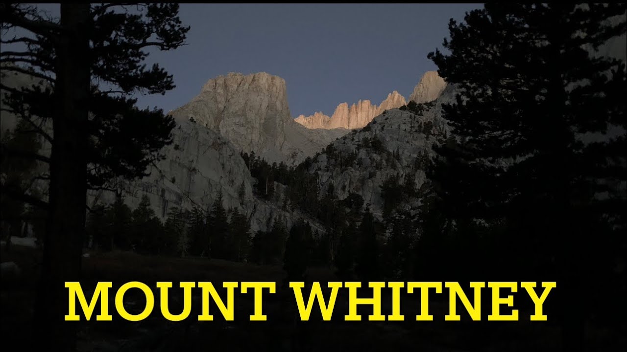 The top of California, Mount Whitney, California State High Point ...