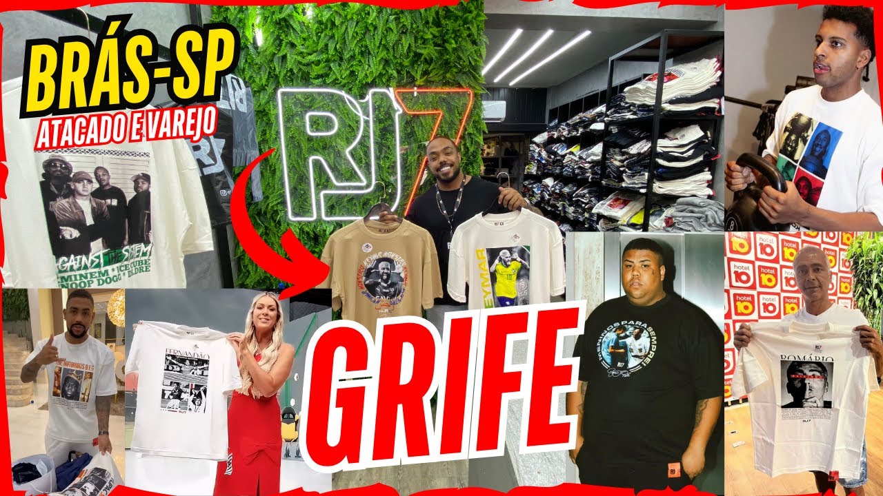 🔥💰 FABRICANTE DE OVERSIZED ORIGINAL NO BRÁS | RJ7 | A GRIFE QUE ...