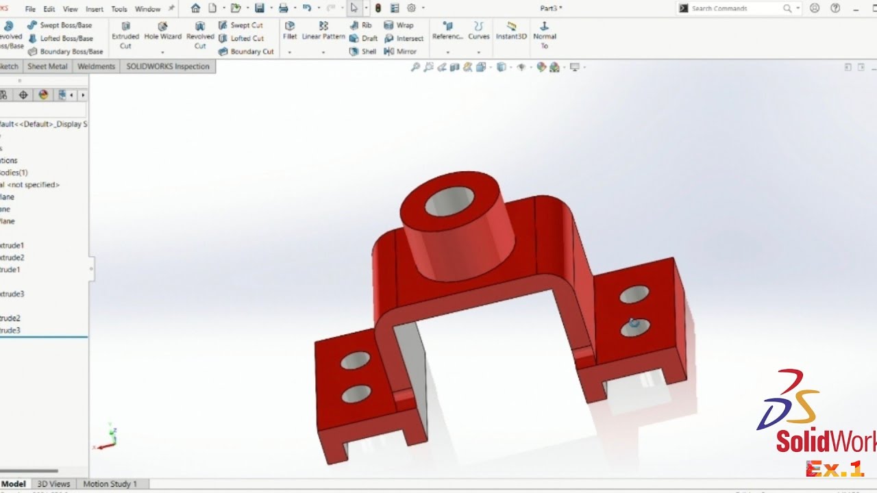 SOLID WORK Basic model - YouTube