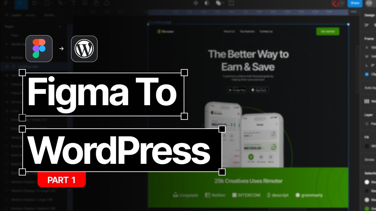 Figma design to WordPress - Product design (Full course 2024) - Part 1 ...