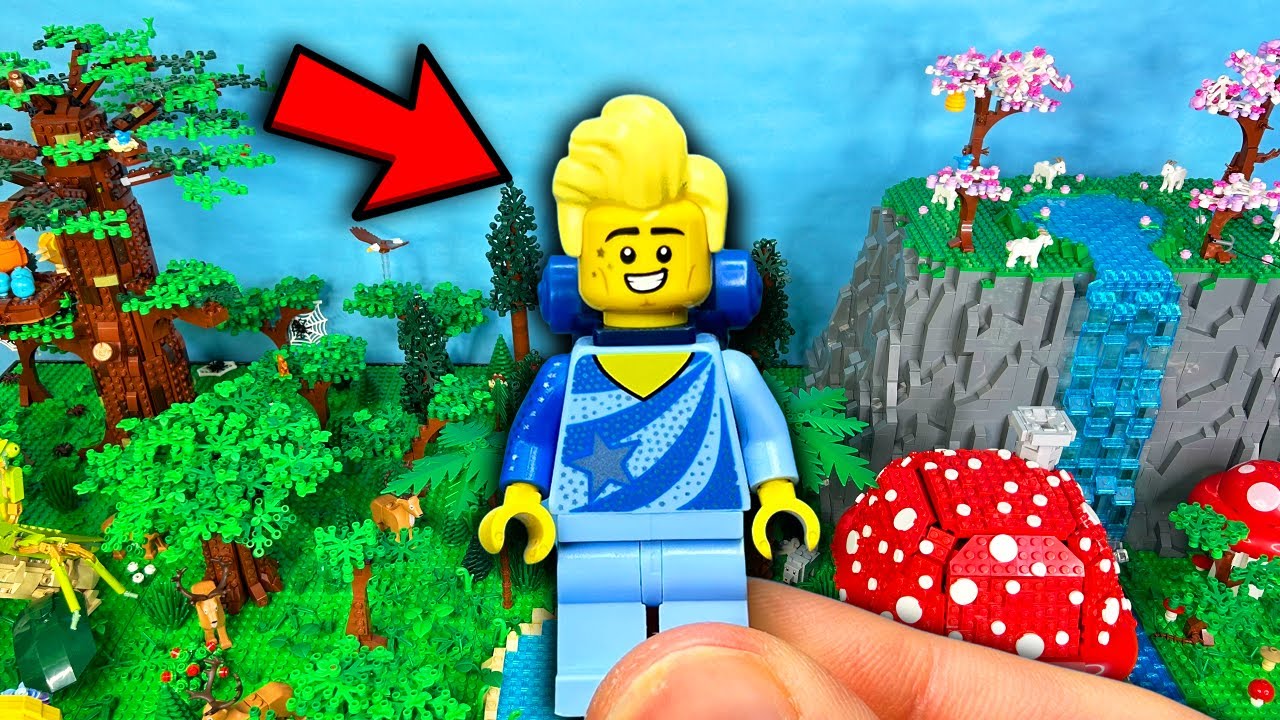 I EXPLORED NATURE in LEGO... - YouTube