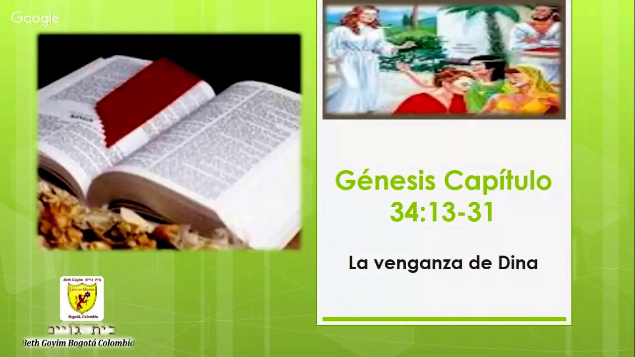 La deshonra de Dina, Parte 2. Genesis 34:13-31 - YouTube