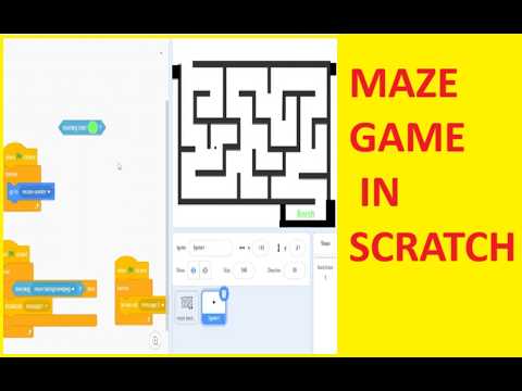 8. MOUSE POINTER MAZE GAME IN SCRATCH | Game Development | Scratch ...