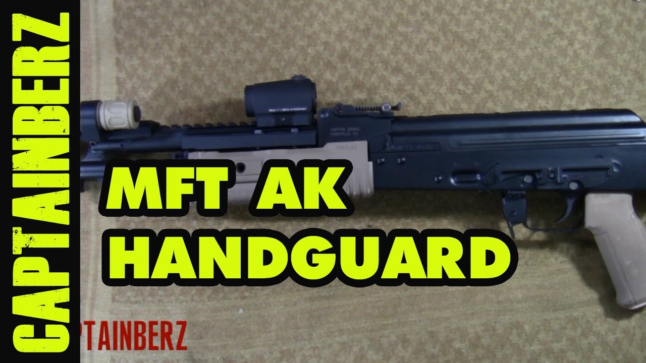 MFT AK47/74 Lower Handguard Rail System (TP47LIRS) - YouTube