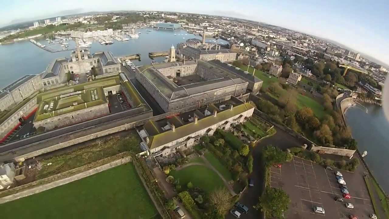 Dji Phantom Devils point Plymouth - YouTube