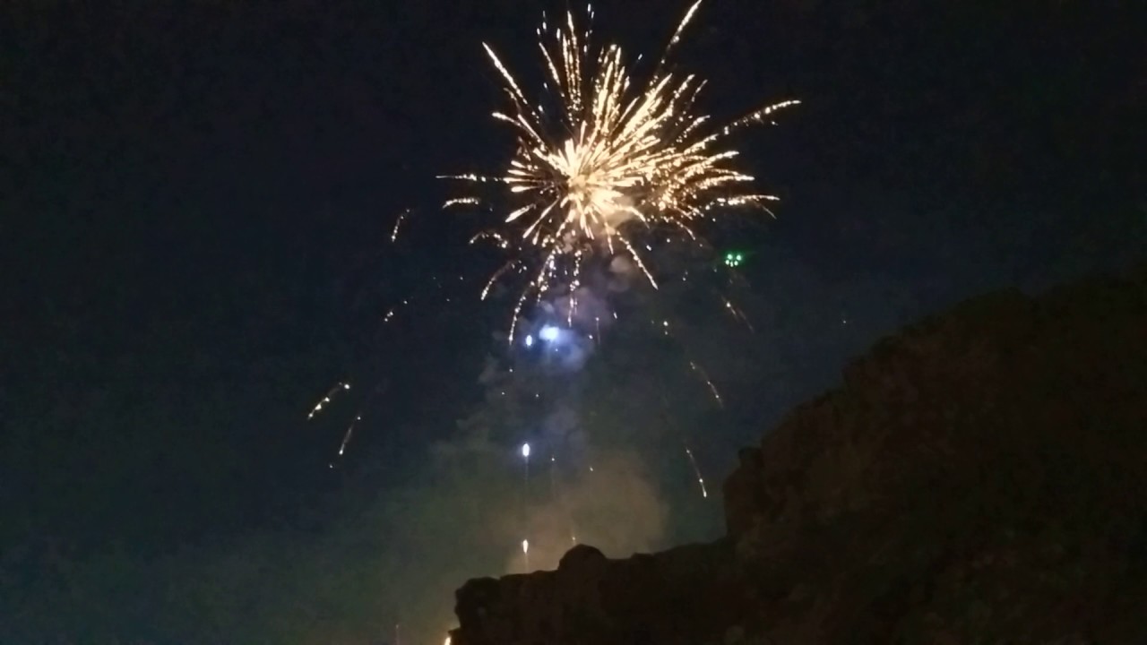 Castle Rock star lighting 2016 - YouTube