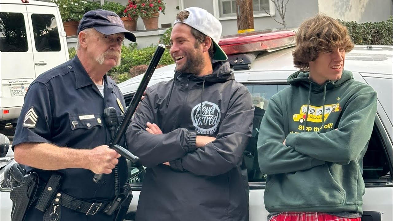 COPS ARRESTING FRIENDS PRANK W DANNY DUNCAN - YouTube