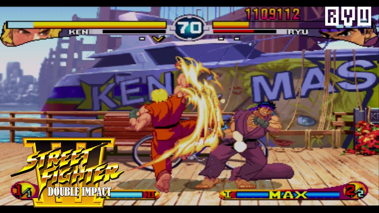Street Fighter III: Double Impact - 2nd Impact - Ryu - YouTube