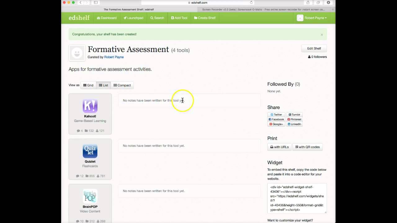 Edshelf: edtech app repository - YouTube