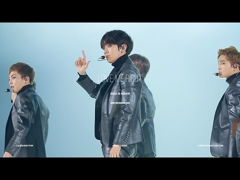 151230 가요대축제 EXO - Love Me Right (백현 focus)