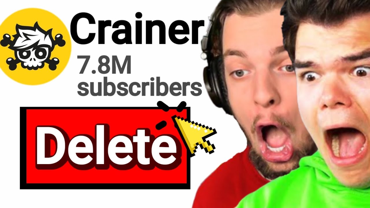 Crainer Is DELETING His Channel? - YouTube