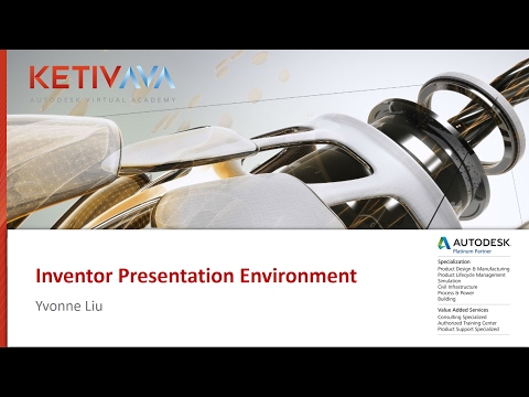 Inventor Presentation Environment | Autodesk Virtual Academy