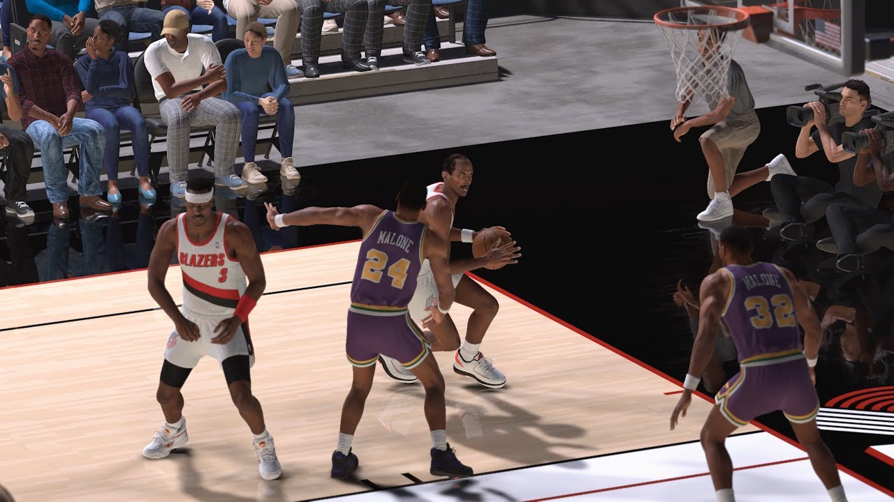 1992 Jazz vs. Blazers #NBA2K25 #Mods [ 4K 60fps | PC Gameplay ] - YouTube
