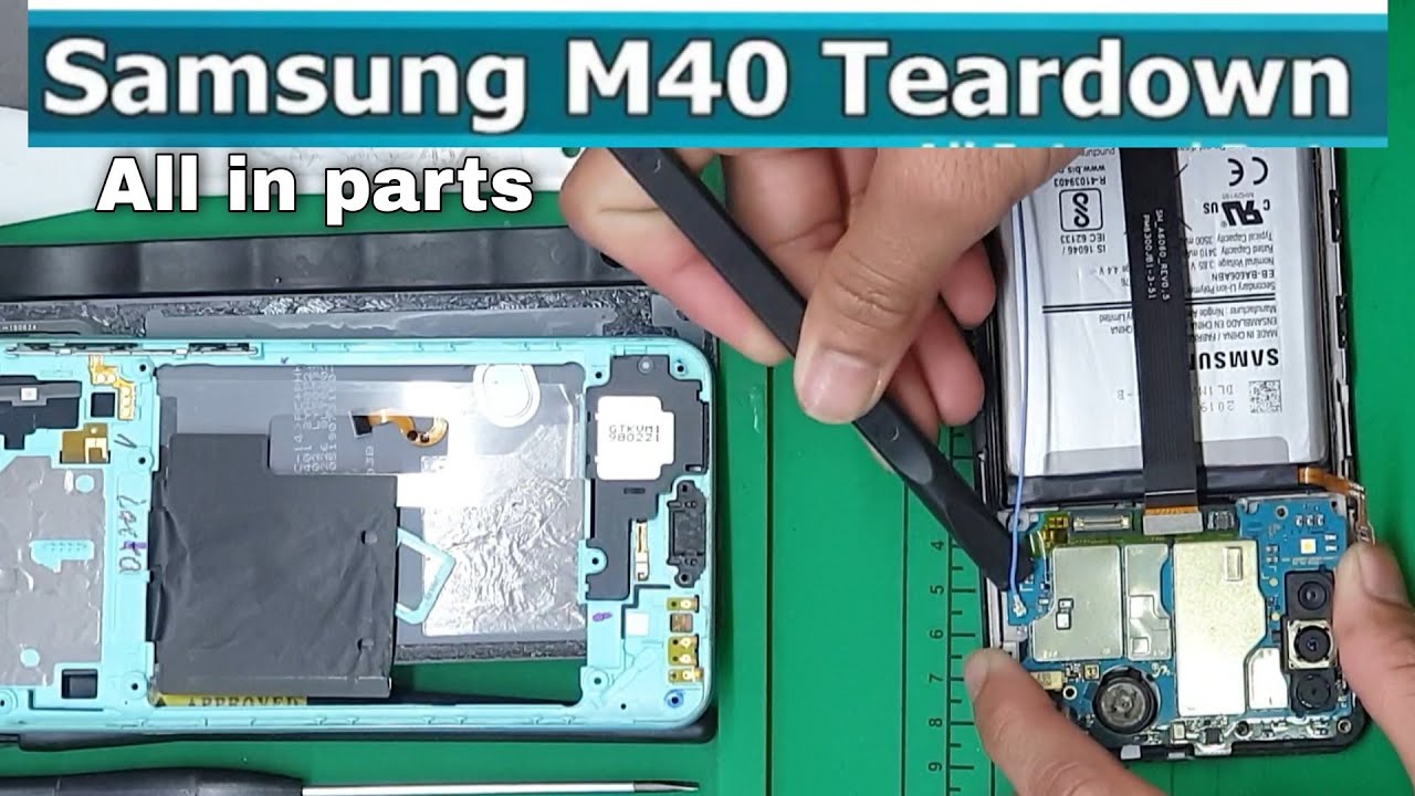 Samsung M40 Disassembly / Samsung M40 Teardown - YouTube