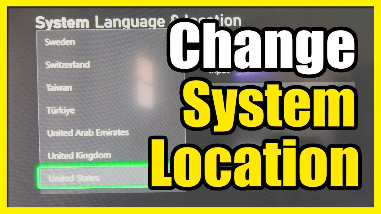 How to Change the Console Location on Xbox Series X (Settings Tutorial ...