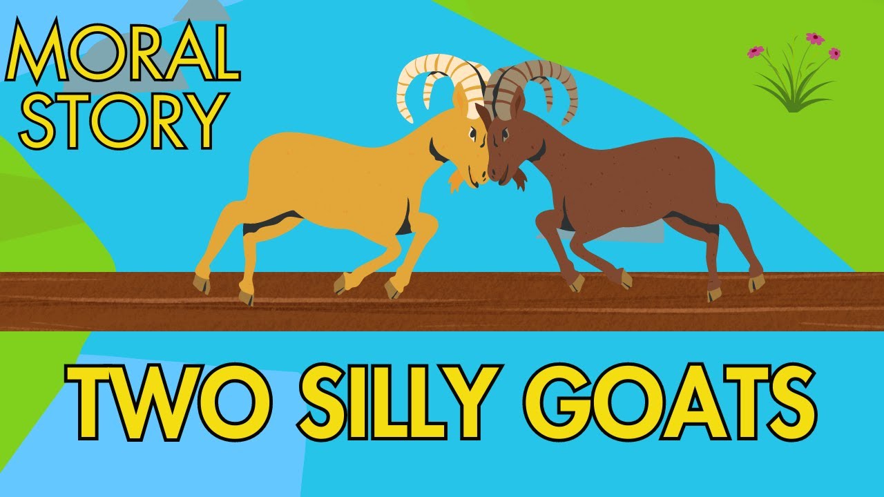 Two silly Goats | moral story two silly goats in English | Two goat ...