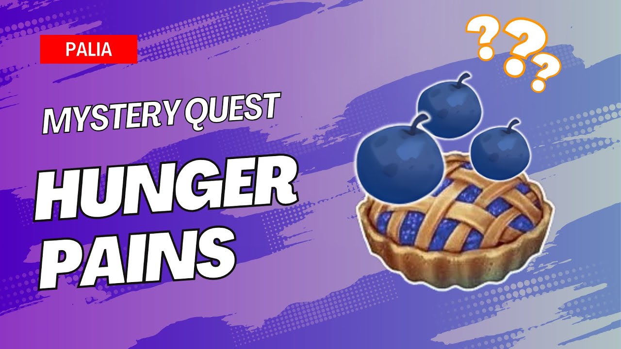 Hidden Mystery Blueberry Quest | Hunger Pains Quest | Palia Guides - YouTube