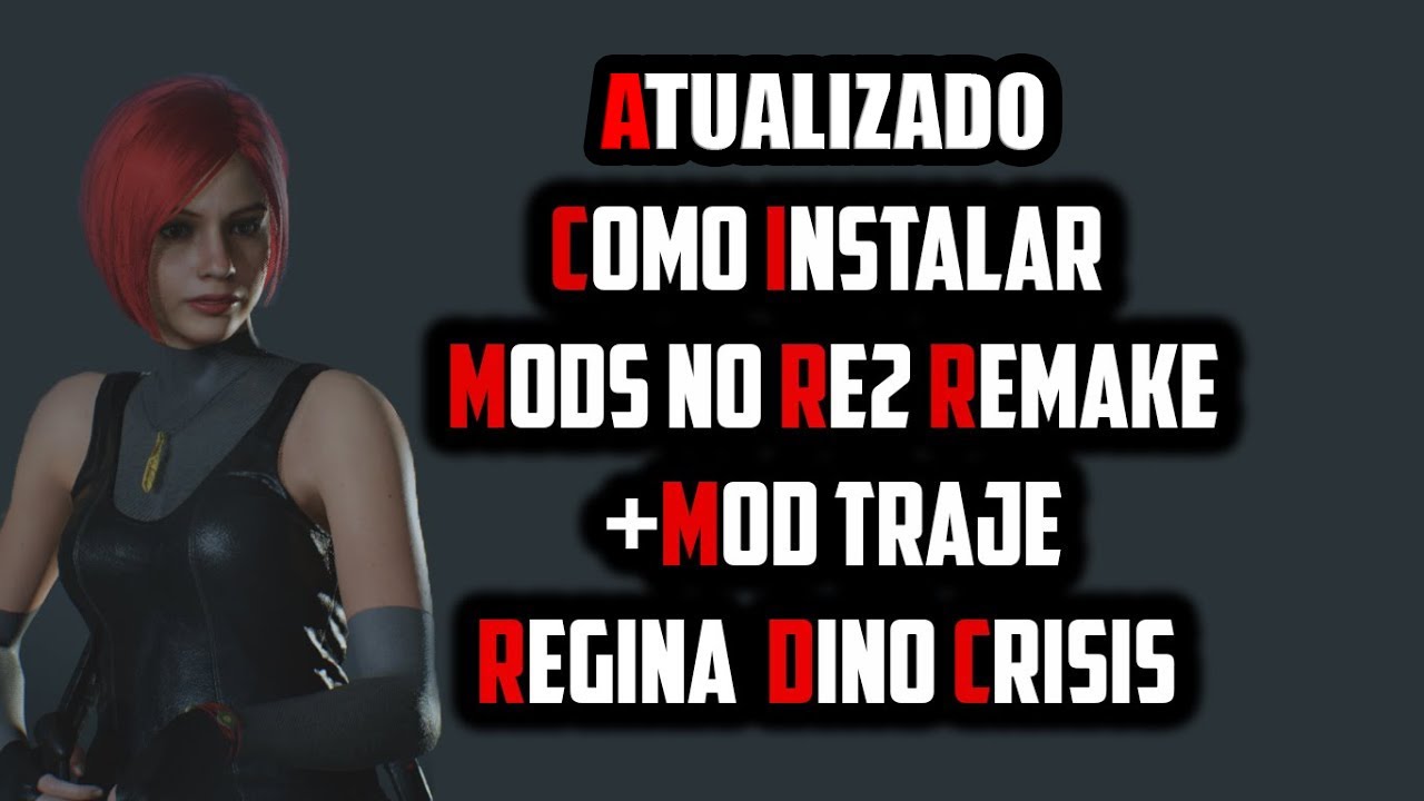 como instalar mods em resident evil 2 e 3 remake + baixar mods - YouTube