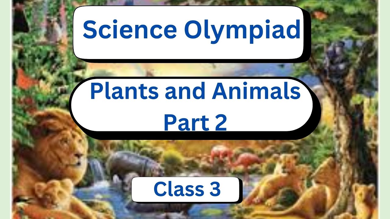 Science Olympiad Class 3 Ch 1 Part 2. Plants. Science Quiz ##education ...
