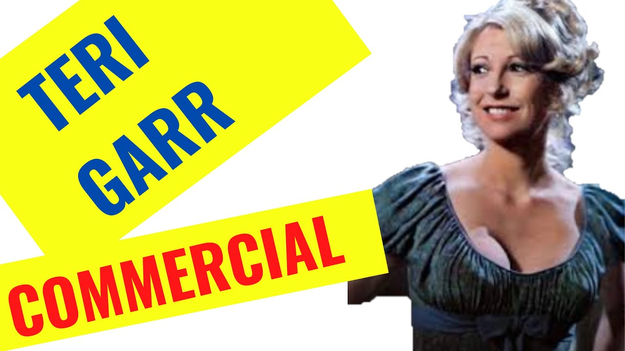 TERI GARR - Classic commercials before she was a star - YouTube