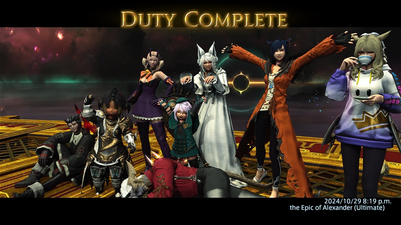 FFXIV | TEA First Clear | WAR PoV - YouTube