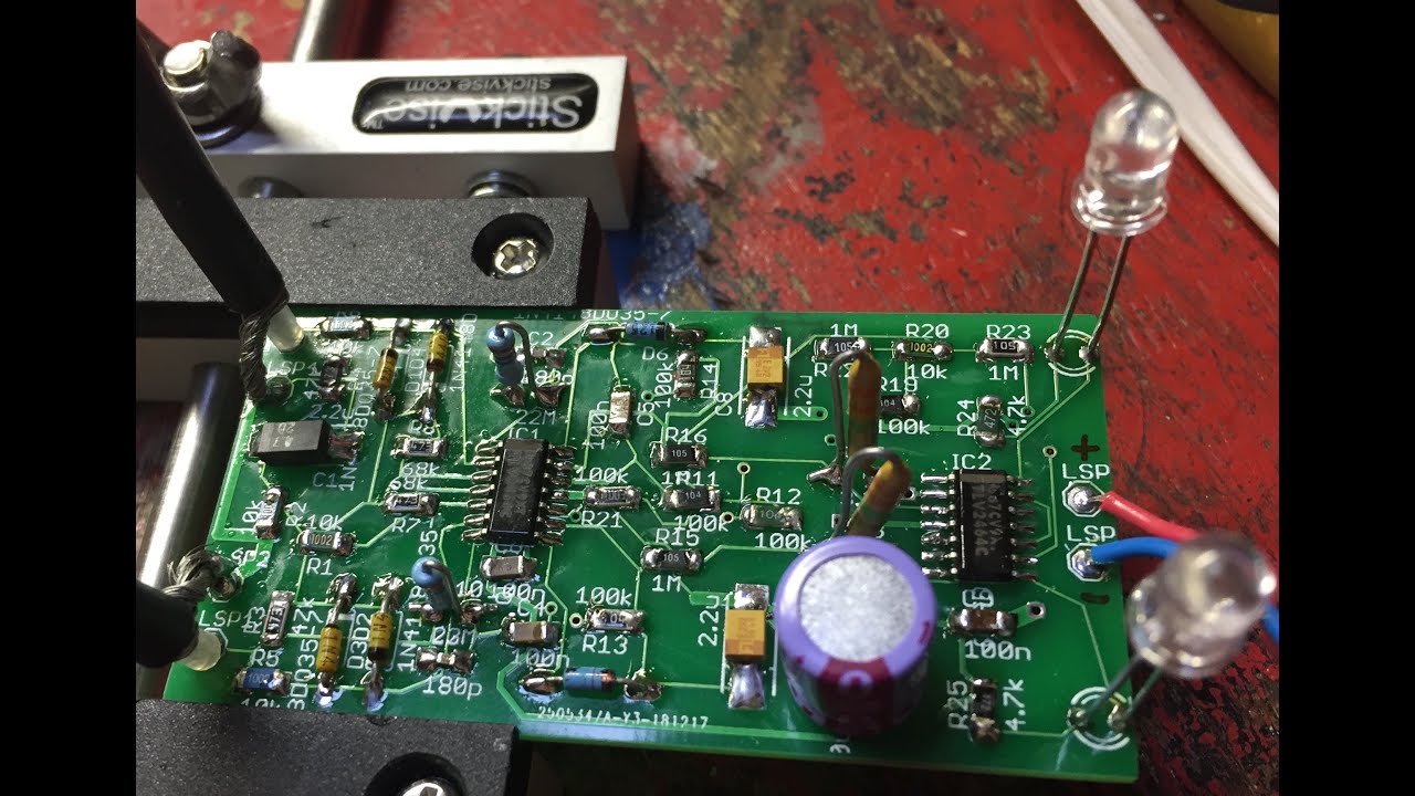 004_Capacitor Foil Side Tester 2 - YouTube