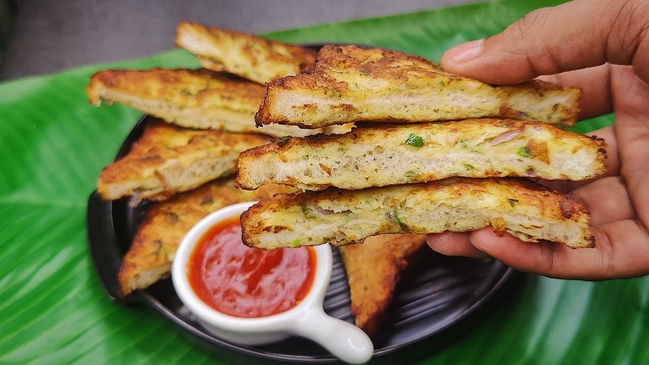 Crispy Potato French Toast Recipe | Potato & Bread Snacks Recipe ...