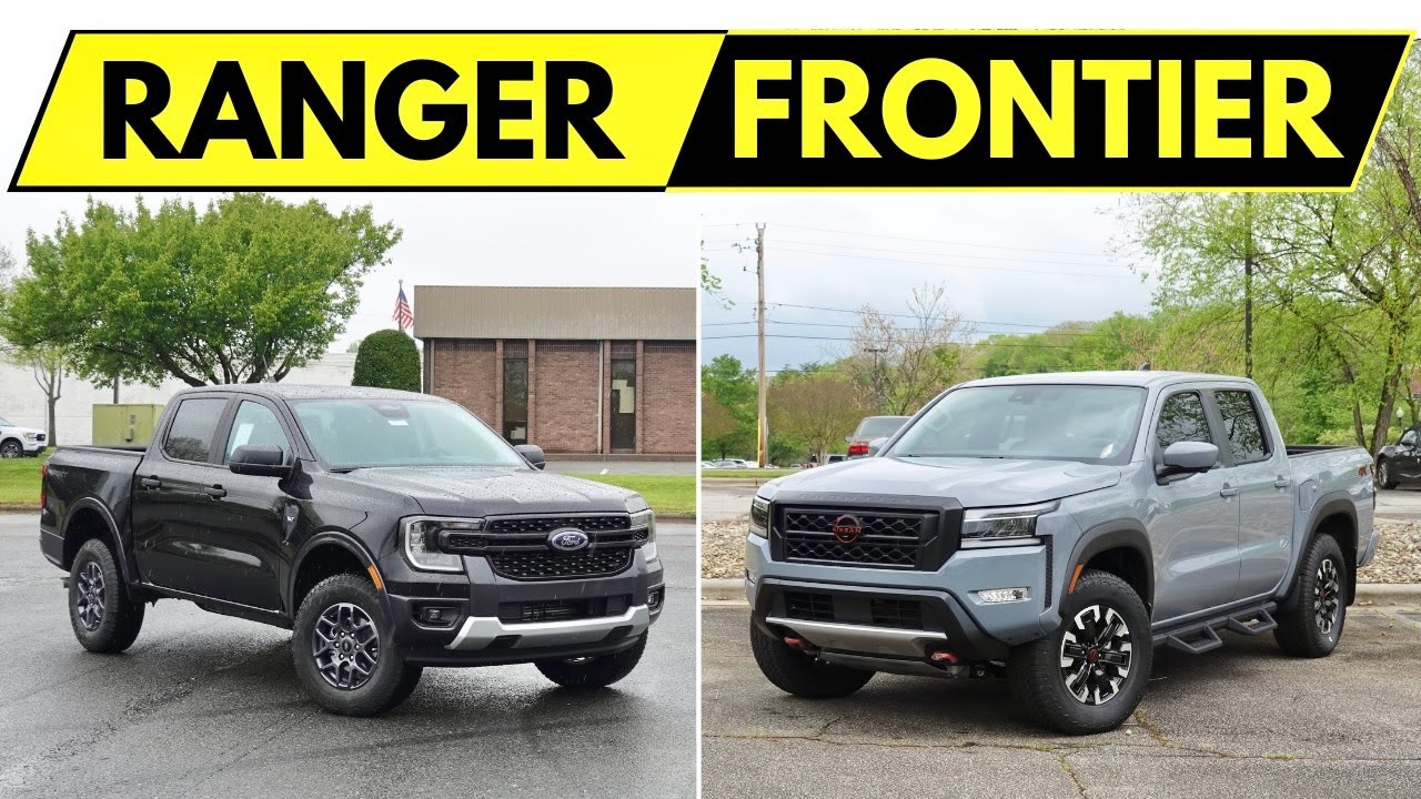 2024 Ford Ranger vs 2024 Nissan Frontier | The Affordable New Mid Sized ...