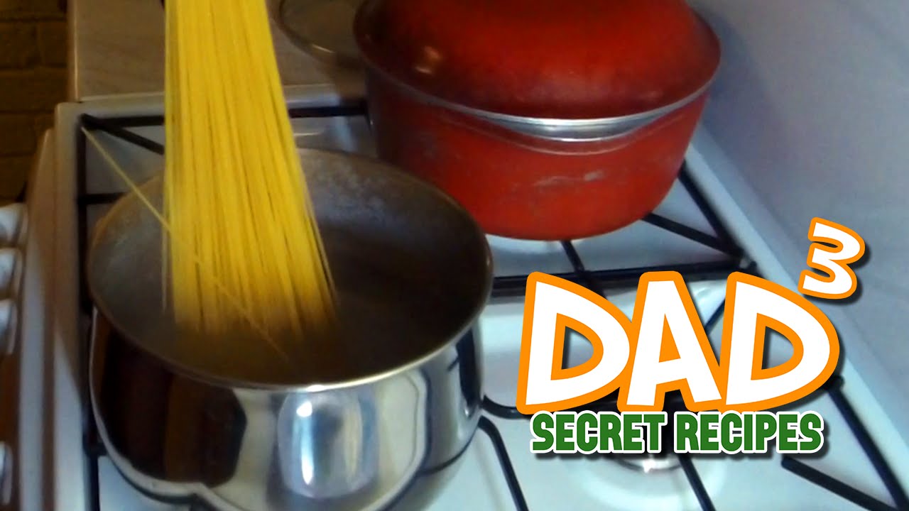 Dad³'s Secret Recipes! - Super Spaghetti Bolognese! - YouTube