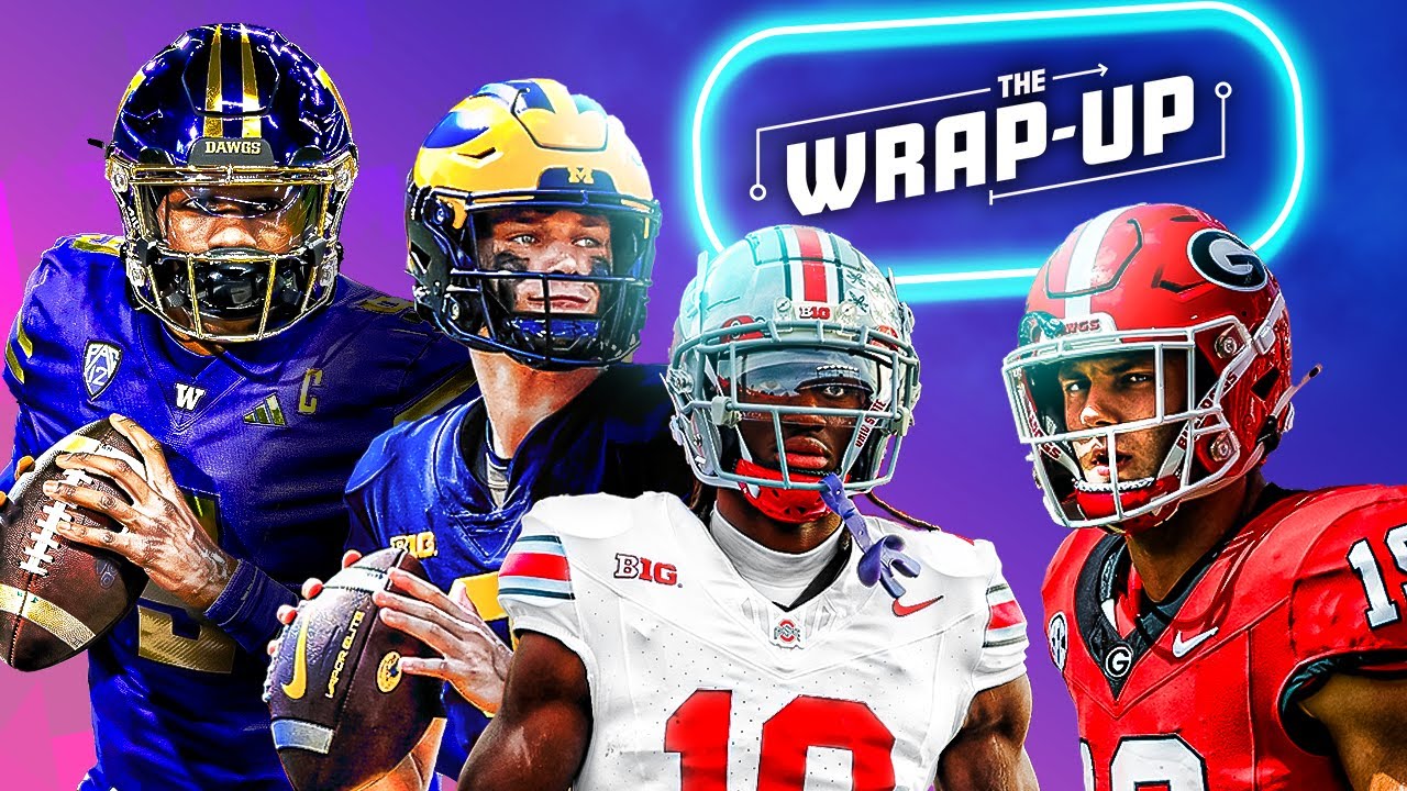 All Eyes 👀 on Michigan and Ohio State for Rivalry Week | The Wrap Up 🏈 ...
