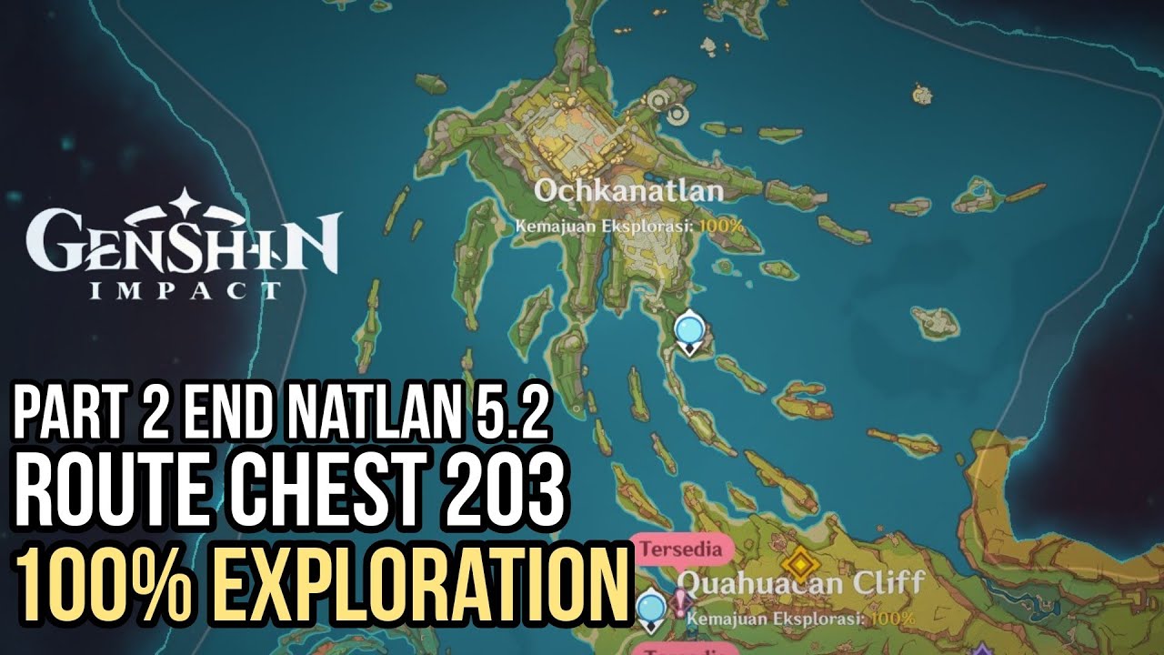 Route to All Chest 203 in Natlan 5.2 TIMESTAMPS + Detailed Guide Part 2 ...