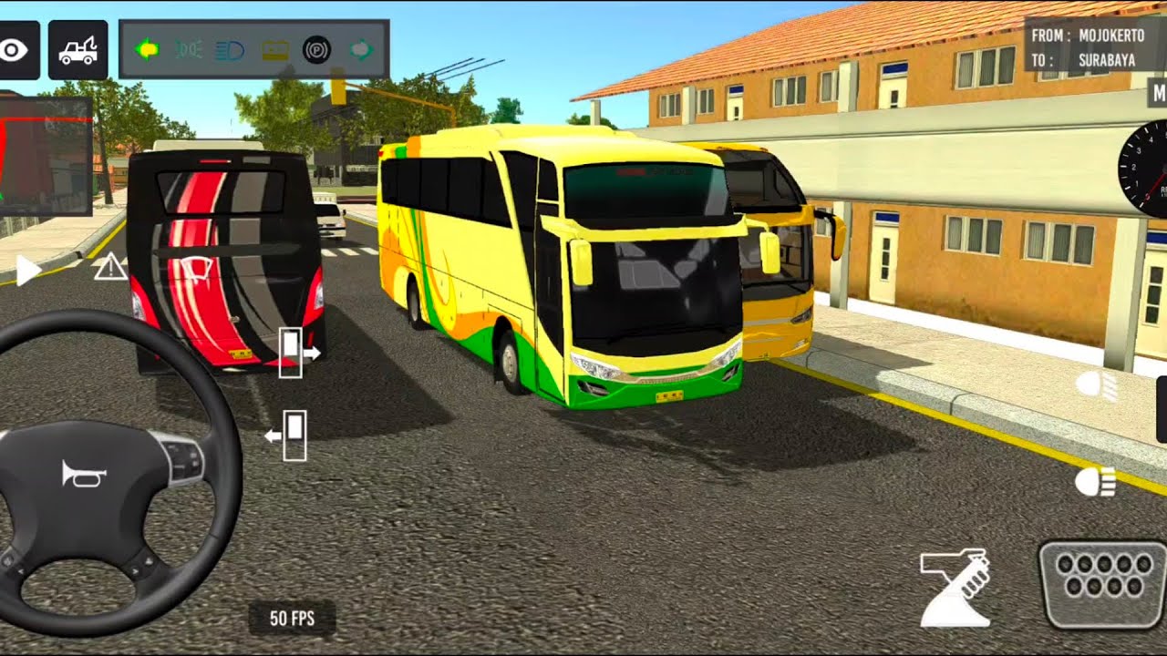 Indian coach driving bus game - YouTube