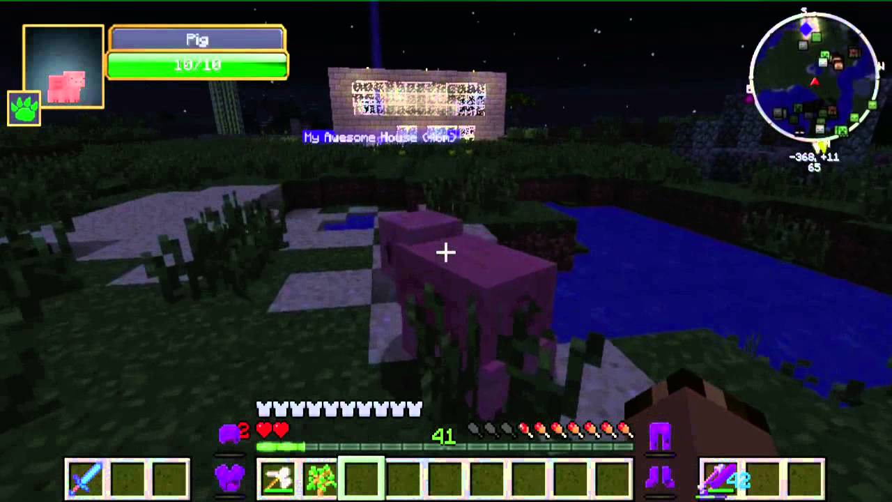 Minecraft Ultimate Tools, Zans Minimap, Damage Indicators Mod Showcase ...